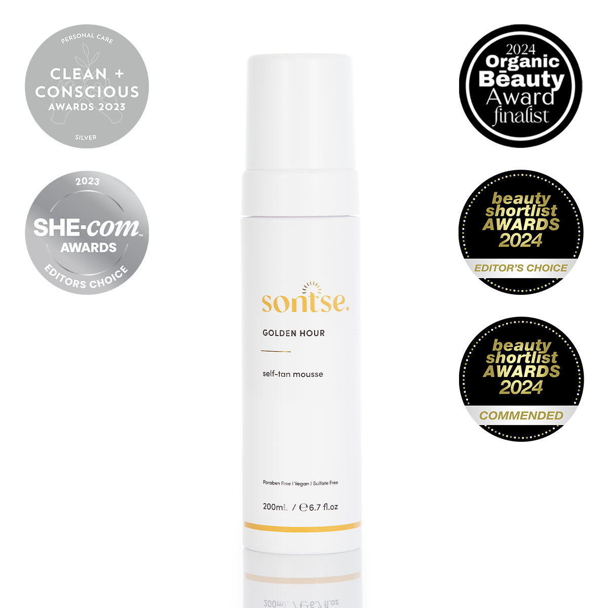 Self-Tanning Mousse ☀️ | Australian Made Tanning Foam – Sontse.